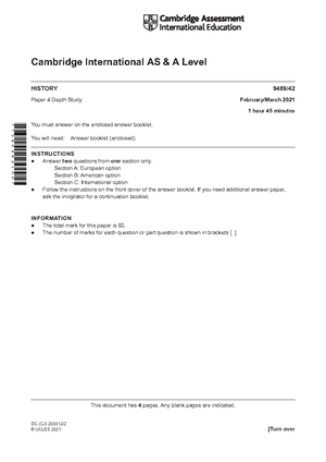 Germany- Depth Study - Germany 1919- 1939 – A Depth Study Section 1 ...