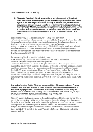Summary - Key acronyms and formulas used in 22319 FSA Acronyms NOA: Net ...