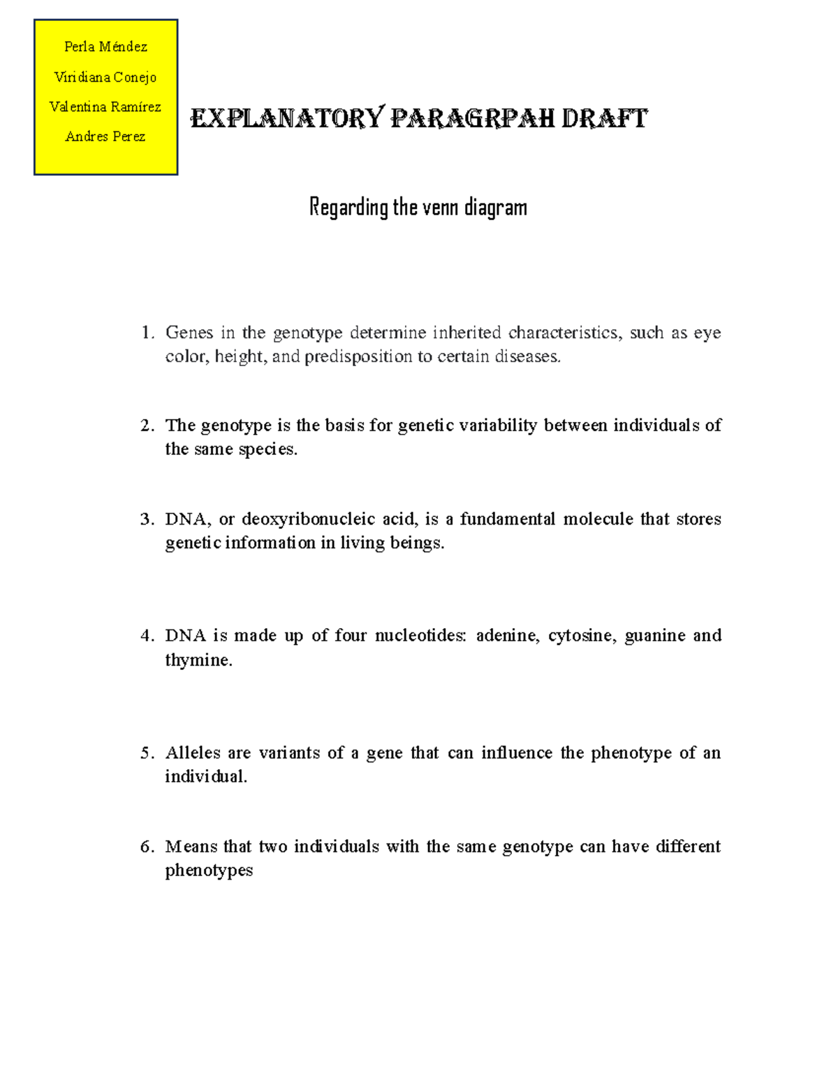 Explanatory Paragrpah Draft - EXPLANATORY PARAGRPAH DRAFT Regarding the ...