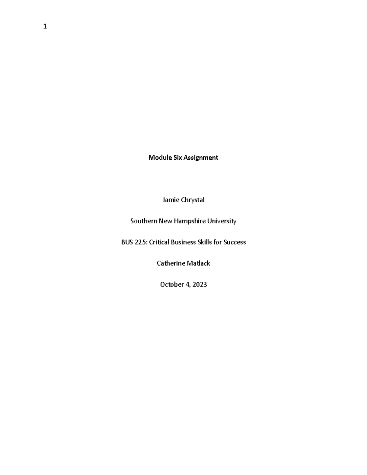 BUS225 MOD 6 Assigment - Estee Lauder Report - 1 Module Six Assignment ...
