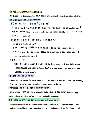 Perspectives in Psychology-6 - Perspectives in Psychology Perspective ...