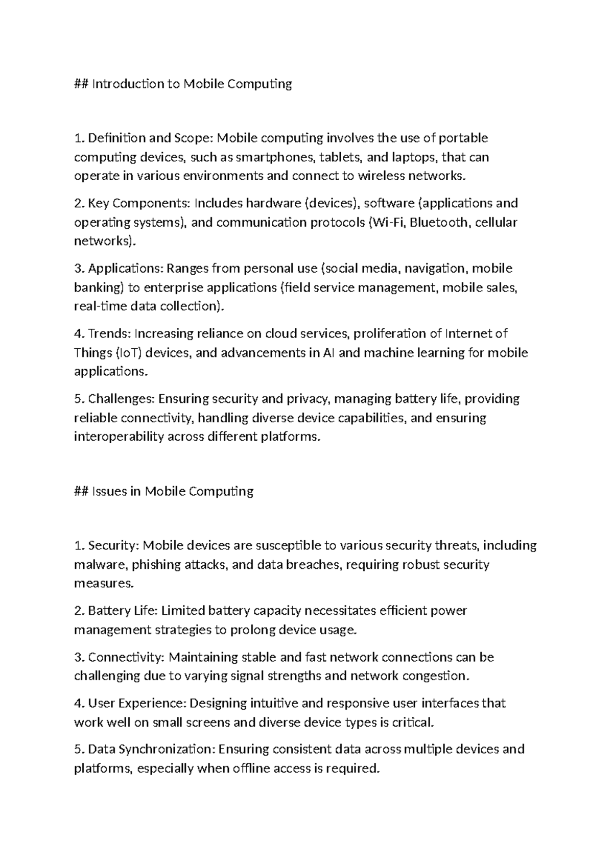 Introduction To Mobile Computing Introduction To Mobile Computing 0244