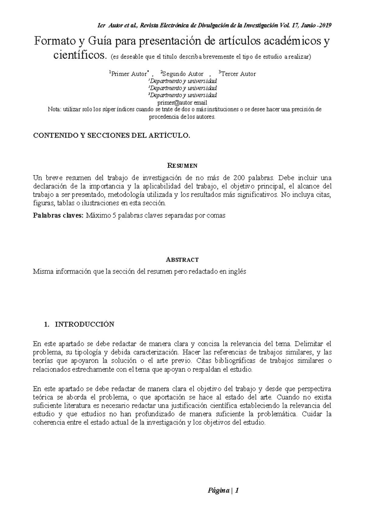 Articulo Formato para publicacion 0224 - Formato y Guía para ...