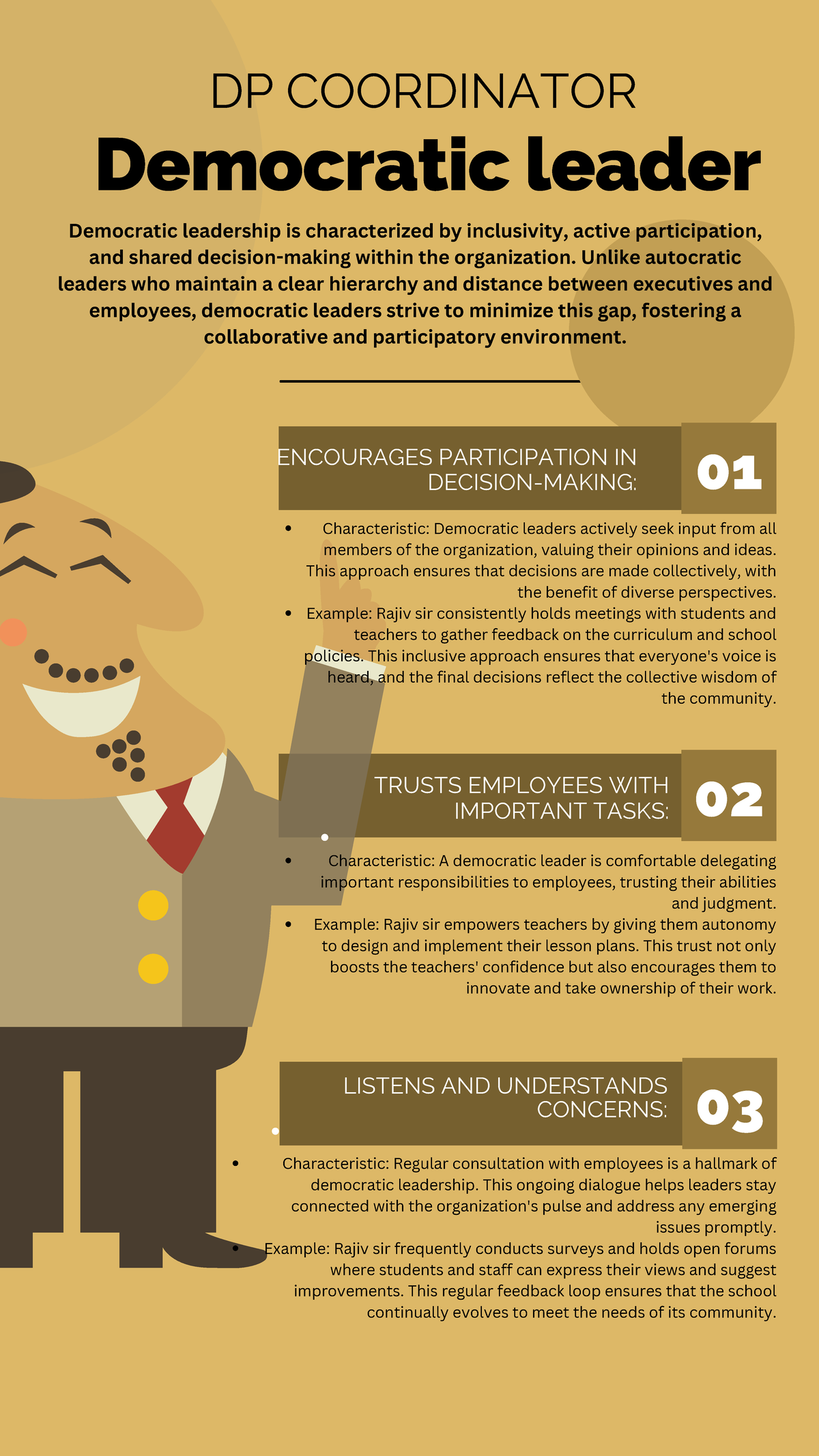 Democratic leadership - DP COORDINATOR ENCOURAGES PARTICIPATION IN ...