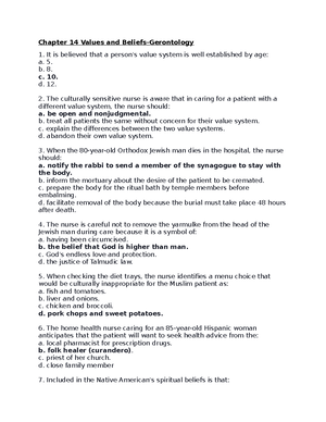 Ch 4 study guide - Chapter 4 Health Promotion, Health Maintenance, and ...