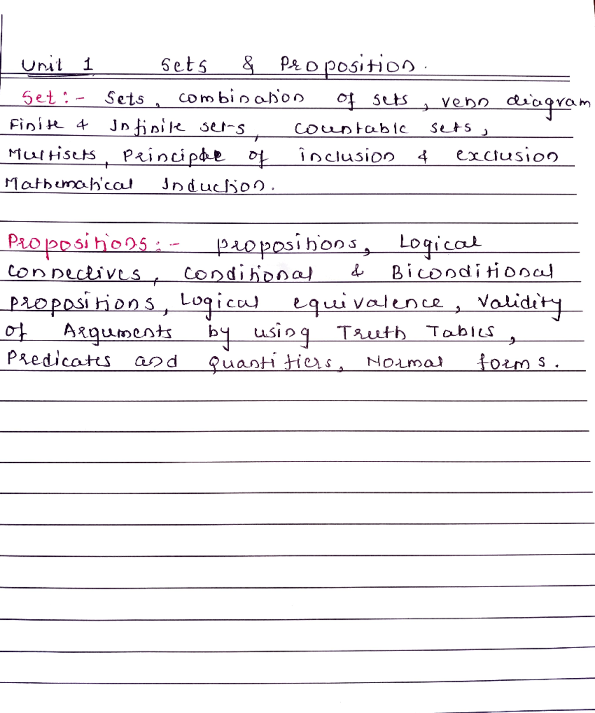 Set part 1 - settheory m2 - Unit1 Sets &Peo positH 5et- Sets Combio ...