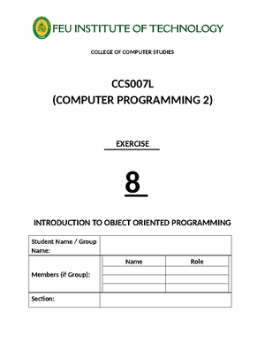Introduction to Computer - Finals - Reviewer - Module: FINALS REVIEWER ...