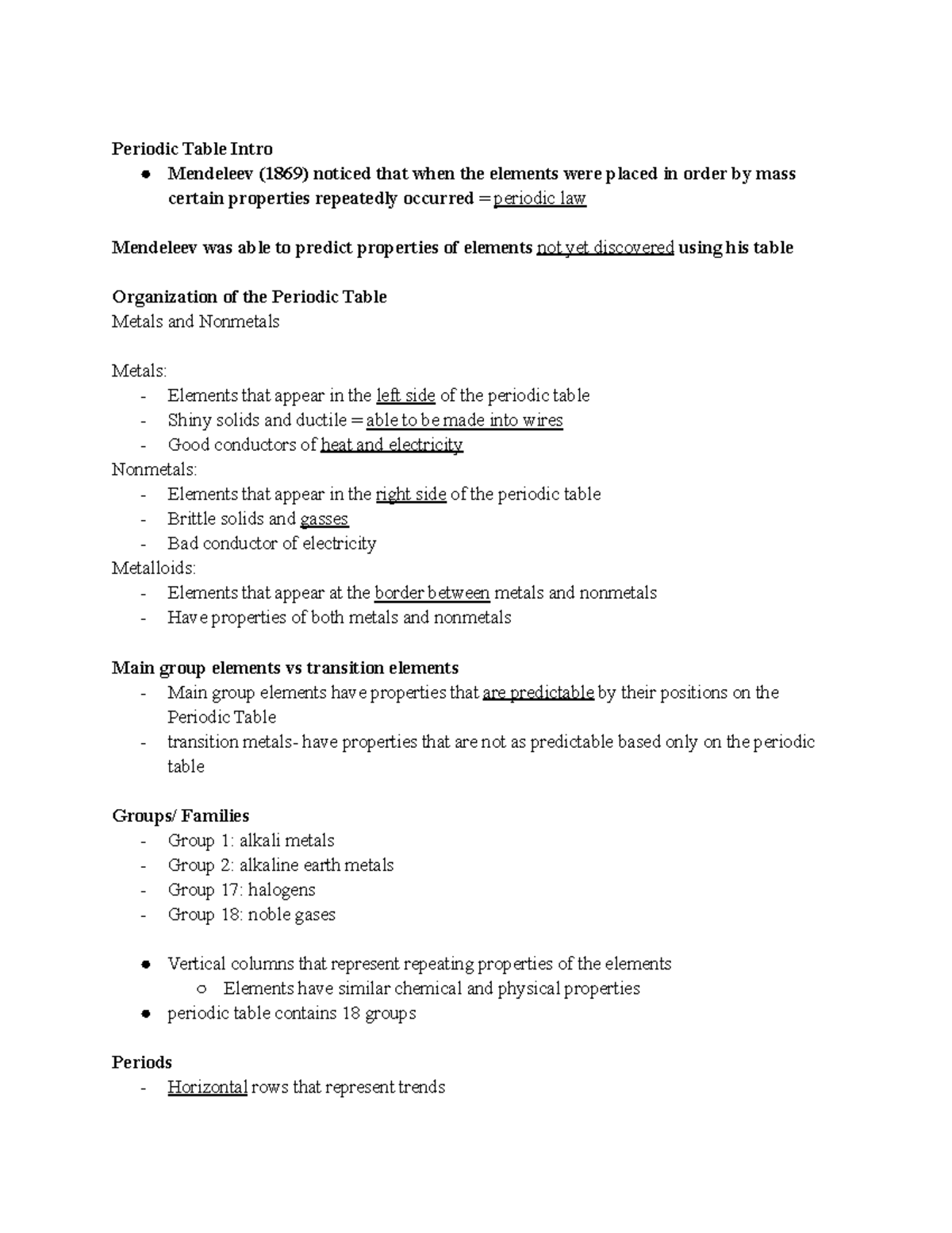 Chm 104 day 4 - These are notes from chemistry 104 day 4 and are about ...