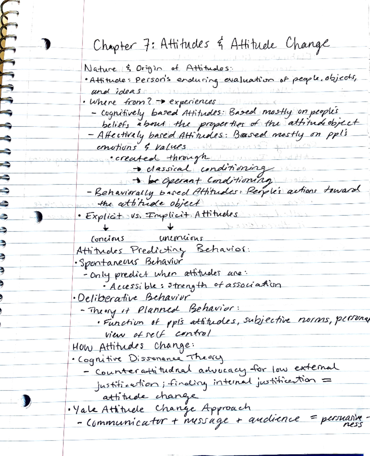 PSYC 2700 Chap 7 Notes -, - C~ter- 1:_ A-f1ifu_c,(fs ~ A+i;-\ub- C ...