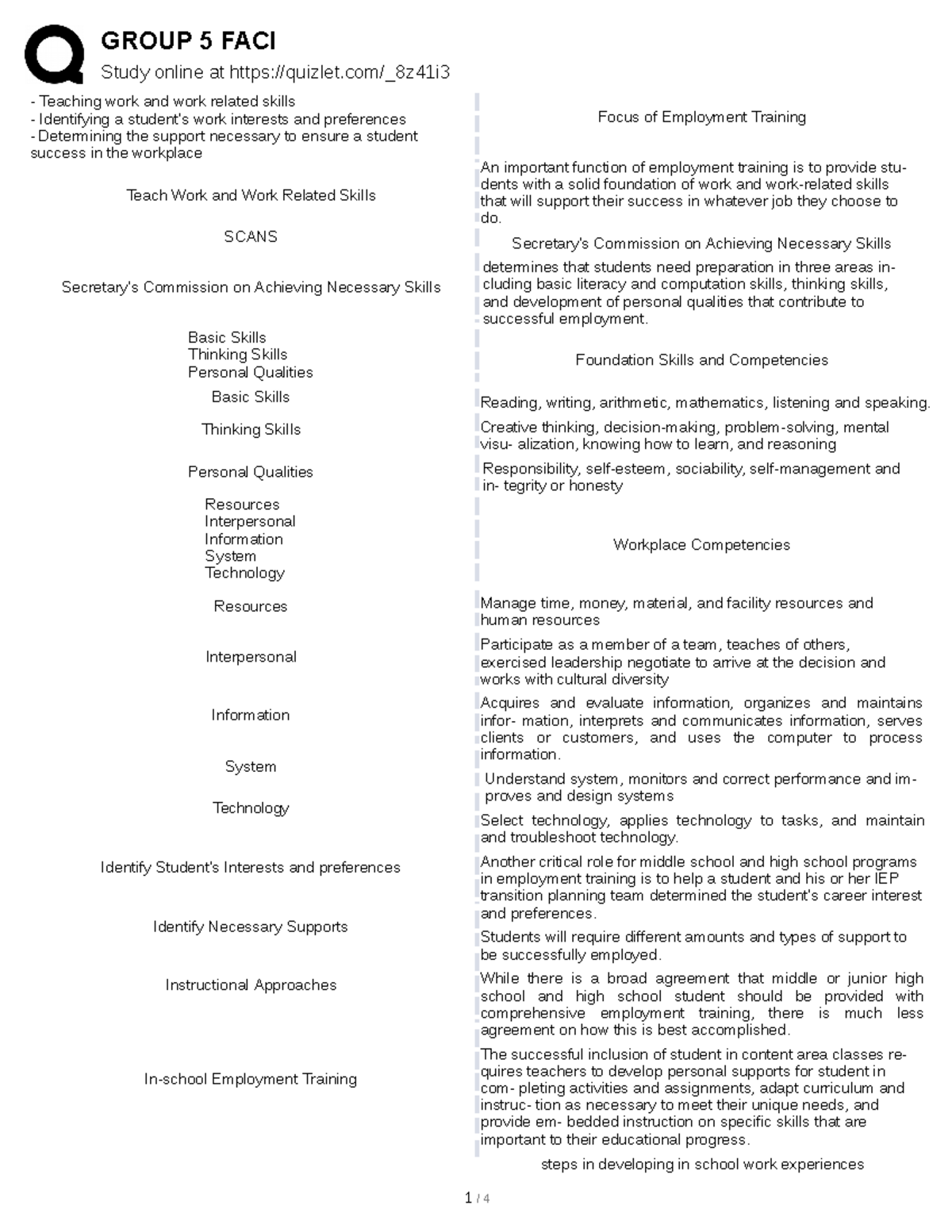 Group 5 Facilitation - for education students under the new curriculum ...