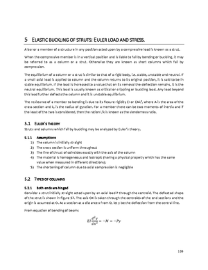 Combined Stresses - pdf - Combined Stresses Theory SUMMARY - Studocu