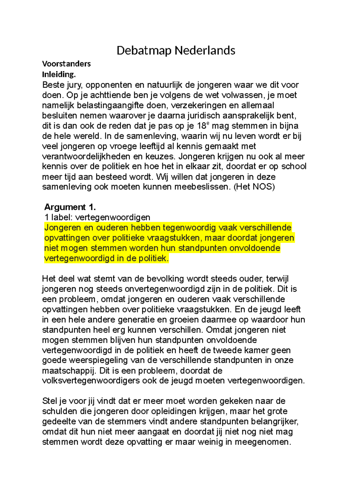 Debatmap nederlands - Debat stellingen - Debatmap Nederlands ...