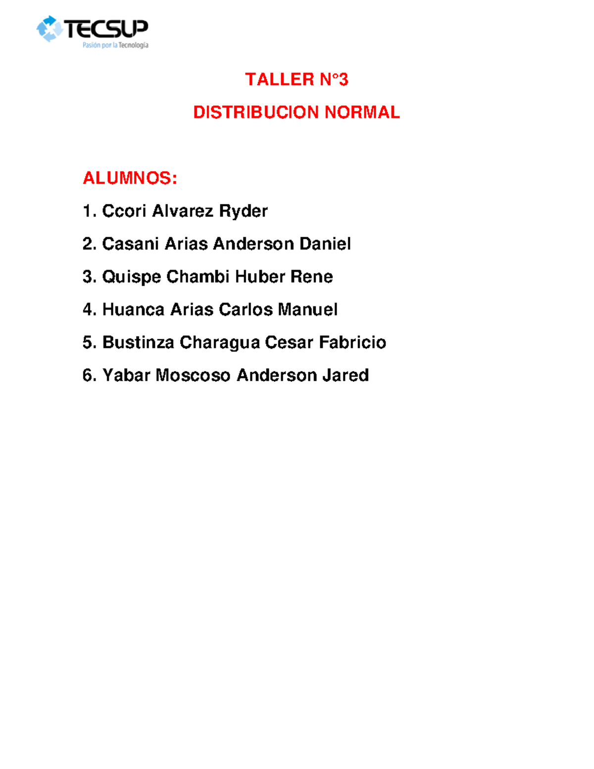 Taller 3 - es de la semana 3 matematica aplicada - TALLER N ...