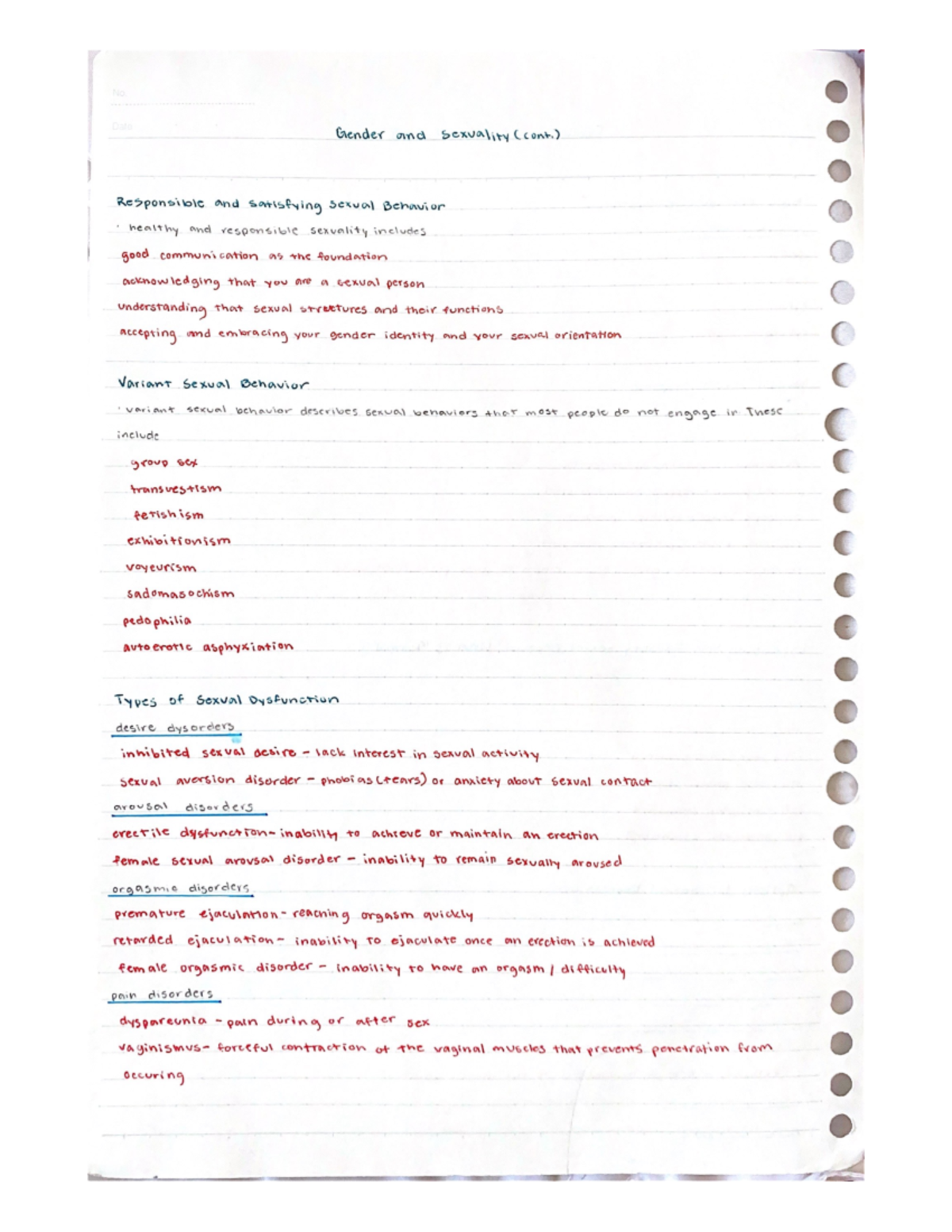 Chapter 5 - Gender and Sexuality pg.4 - HLHSCI-100 - Studocu