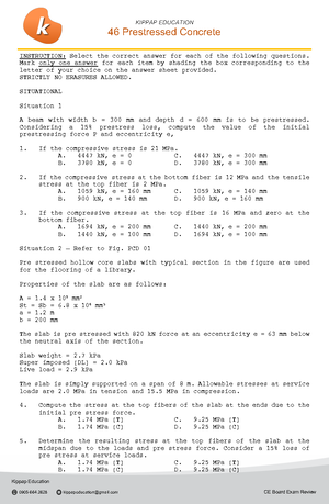 Kippap-Handout-SEC (37 RCD - One-Way Slabs) - ONE-WAY SLABS AND ...