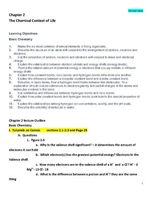 CHEM 111 Exam I study guide - CHEM 111 Study Guide for Exam 1: Chapters ...