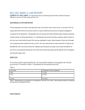 Lecturer Notes Plant CELL Structure AND Function - COURSE : CELL ...