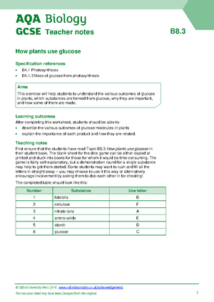 Unit 3 Practicals - Applied science BTEC - Unit 3 Practical’s: Enzymes ...