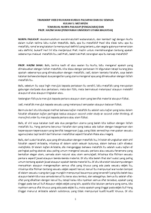 3 Logik - Falsafah - HASIL PEMBELAJARAN KULIAH Menjelaskan peranan ...