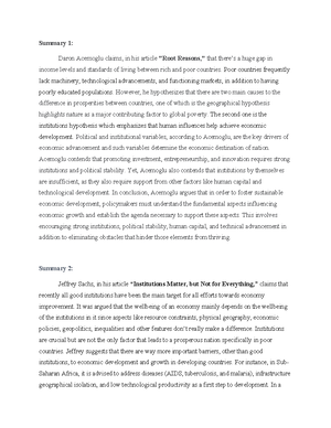 CASE Study 3 - ECONONOMICS OF ORGANIZATION MANAGEMENT Dr. Abdulla Dah ...