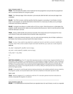 Paging - Operating Systems - Operating Systems Paging Table of Contents ...