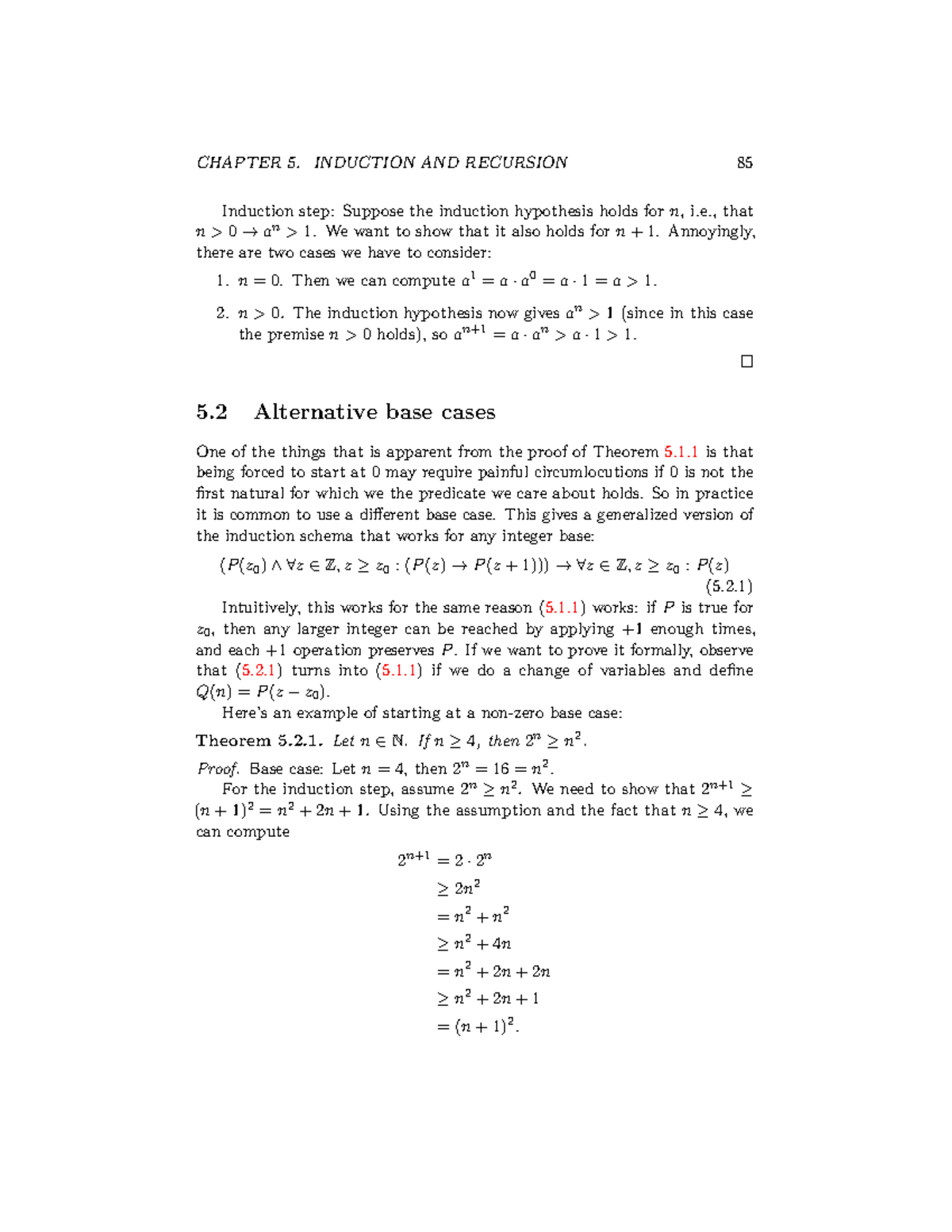 Strong induction - Induction step: Suppose the induction hypothesis ...