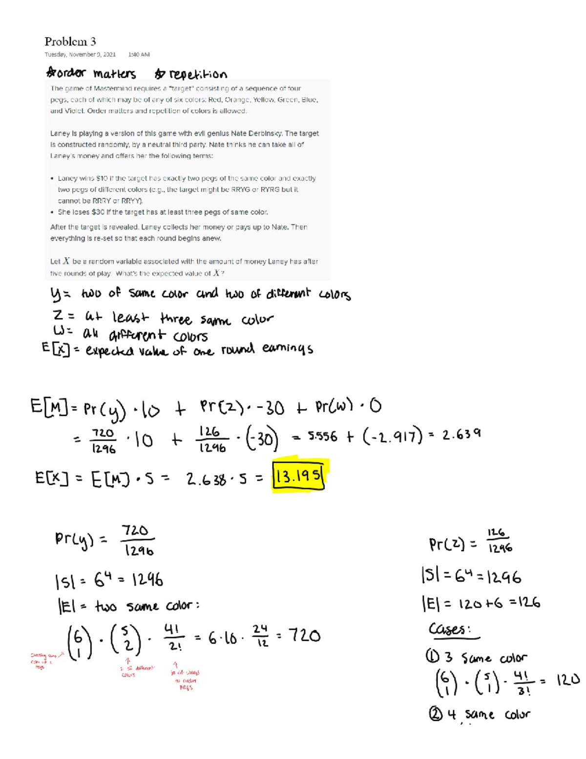 Problem 3 - CS 1800 - NU - Studocu
