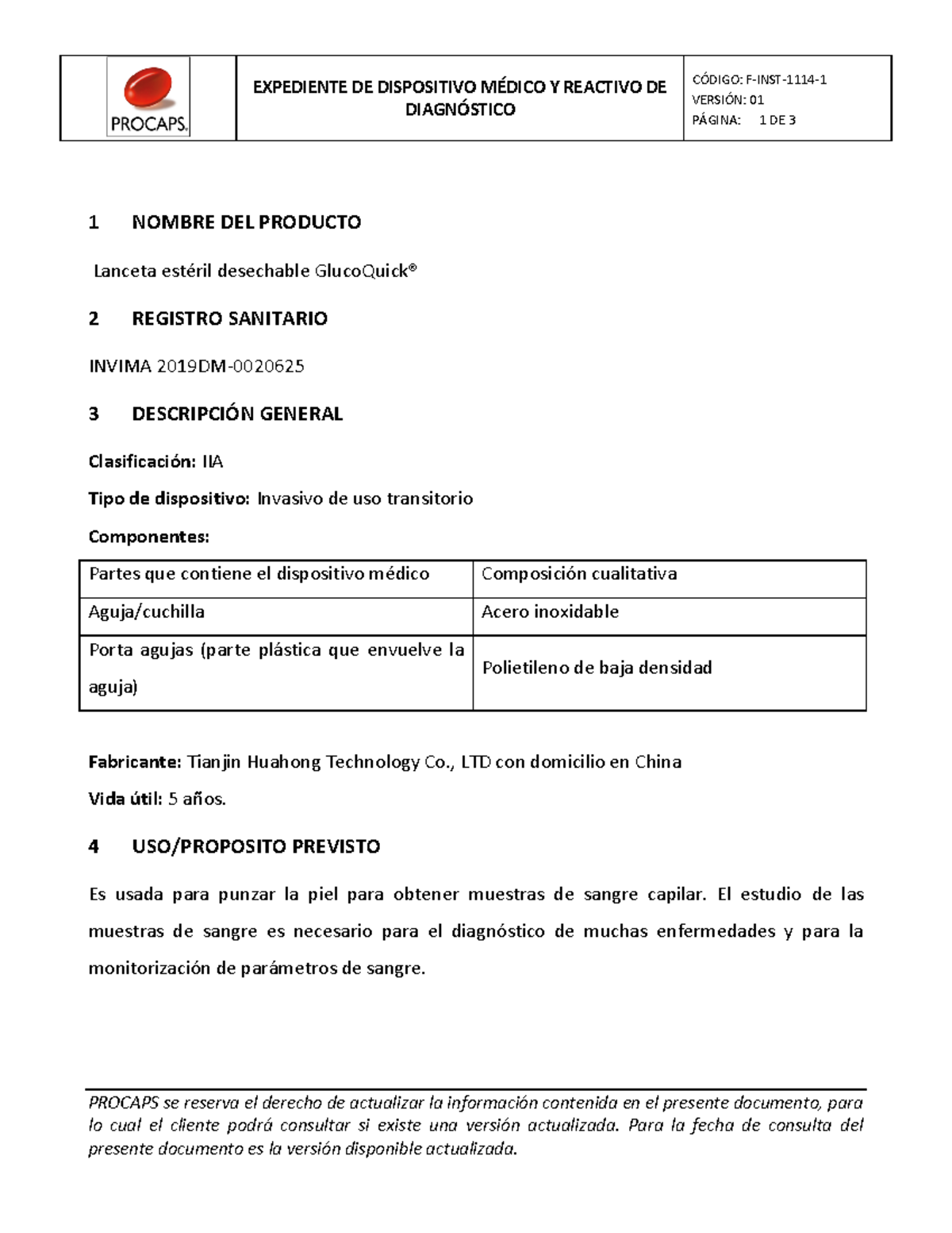 717567 - apuntes - EXPEDIENTE DE DISPOSITIVO MÉDICO Y REACTIVO DE ...
