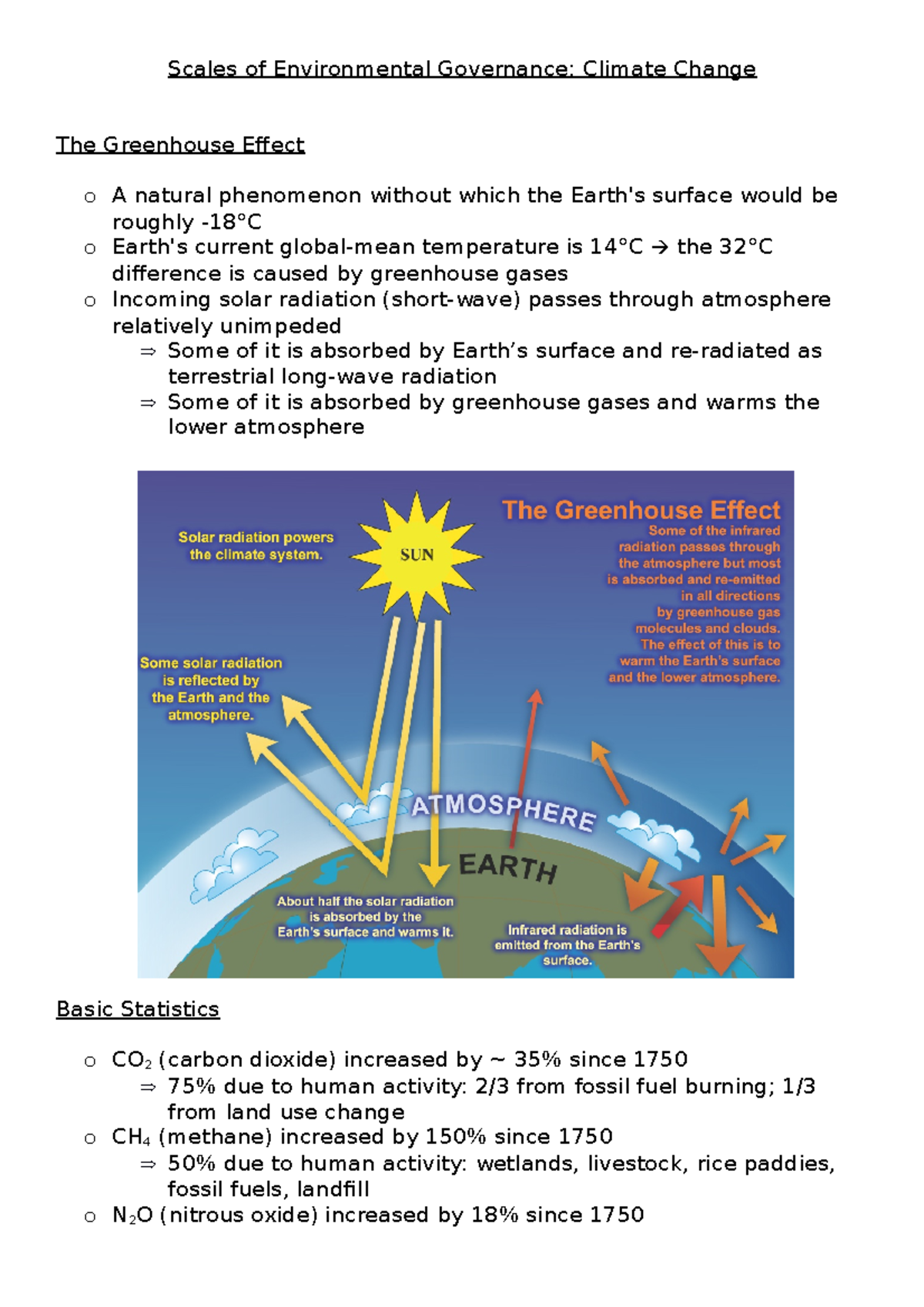 Scales of Environmental Governance: Climate Change - .. The ...