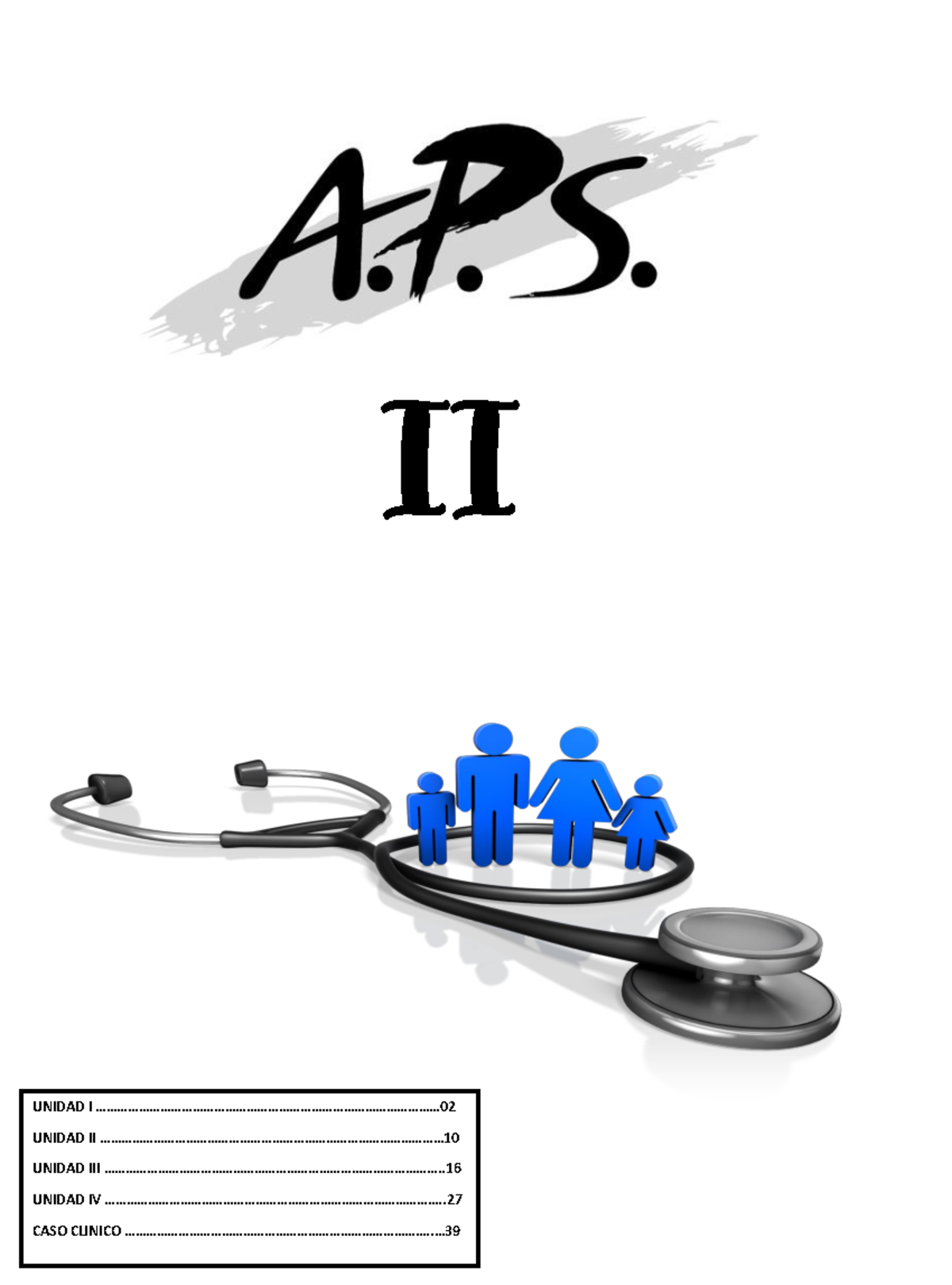 APS II Teorico - Todo de la parte teórica de la matéria de APS 2 - II UNIDAD I - Studocu