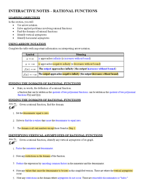 Module 02 - Worksheets - INTERACTIVE NOTES – FUNCTIONS AND FUNCTION ...