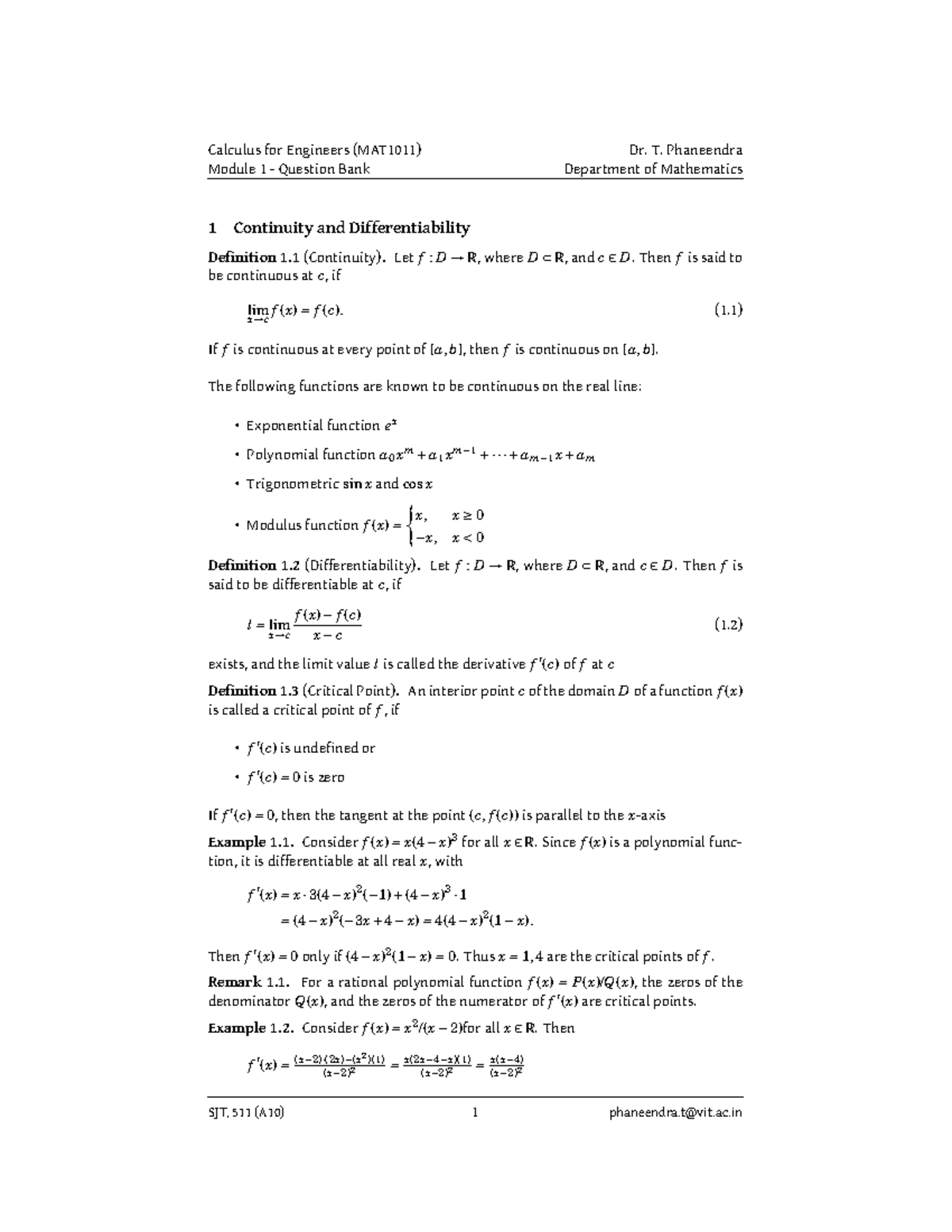 Exam 5 July 2018, questions and answers - Module 1 - Question Bank ...