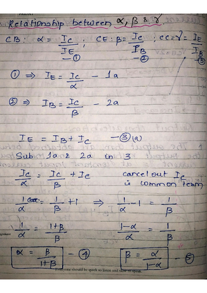 UNIT 5 BJT - BJT - electric and electronic circuits - Studocu