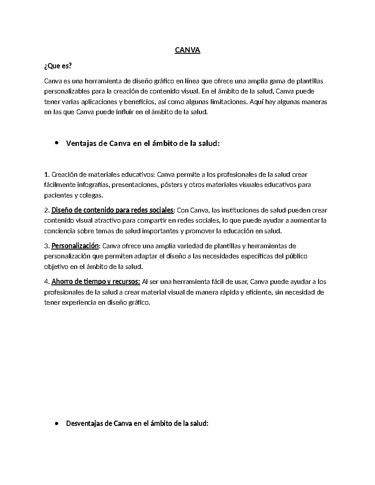 Canva - CANVA ¿Que es? Canva es una herramienta de diseño gráfico en ...