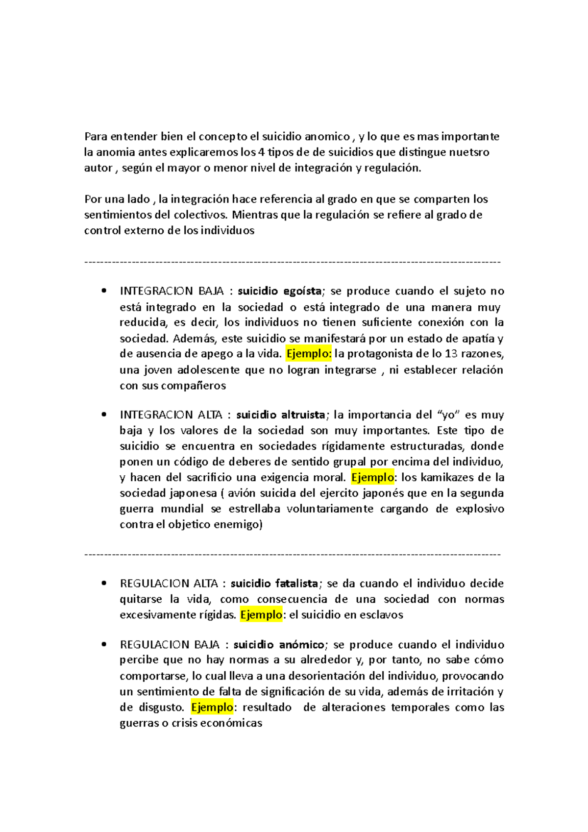 el suicidio , y sus tipos - Para entender bien el concepto el suicidio ...