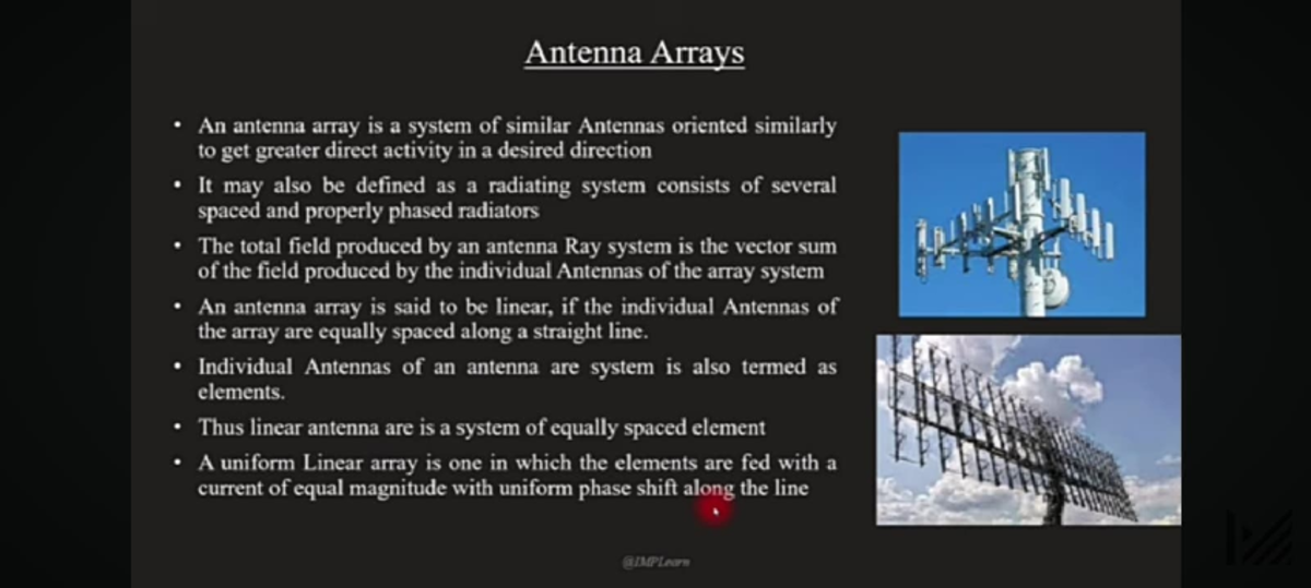 Mwa m3 - Lecture notes of microwave antennas - Antenna Arrays An ...