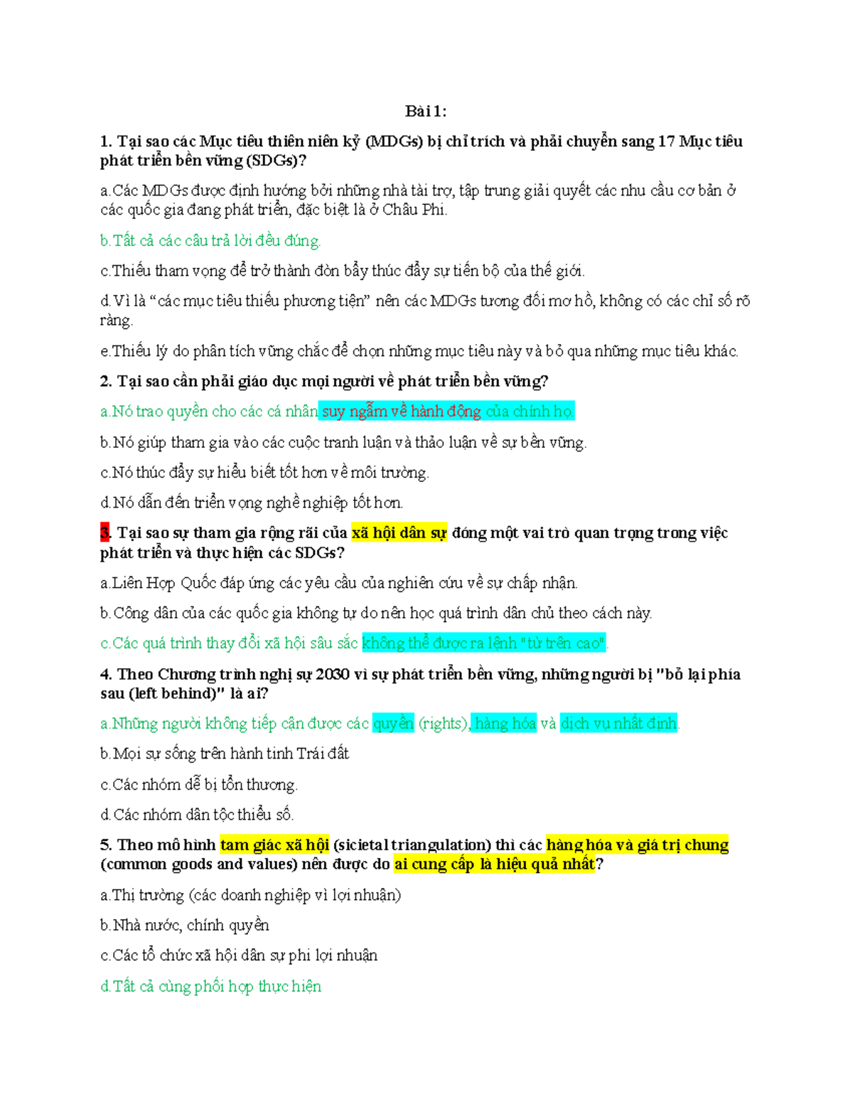 PTBV LMS2 - Đề ôn kết thuéc học phần PTBV LMS - Bài 1: Tại sao các Mục ...