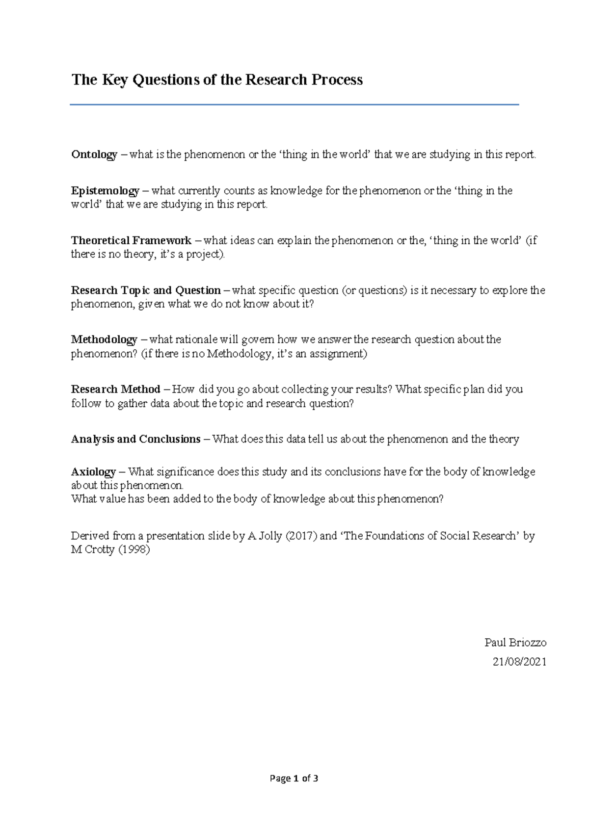 MECH3460 How to Write an FEA Report 2021 Rev 1 - Page 1 of 3 The Key ...