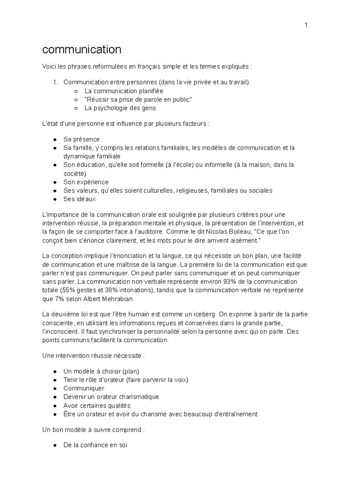 Communication - Summary Marketing fondamebntaux - communication Voici ...