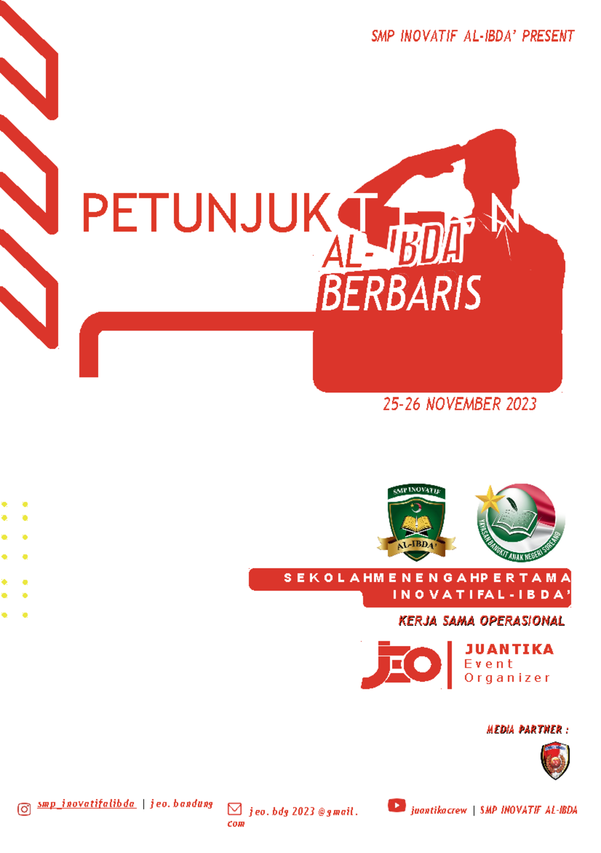 Undangan & Juknis AL-IBDA' Berbaris - PETUNJUK T E K N I S SMP INOVATIF ...