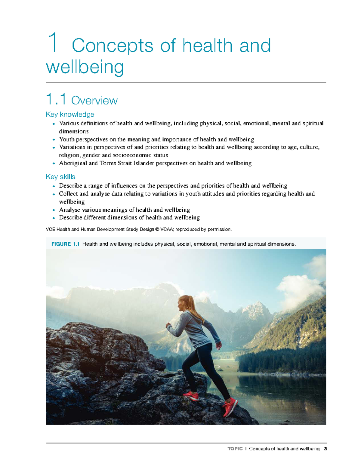 C01Concepts Of Health And Wellbeing - 1 Concepts of health and ...