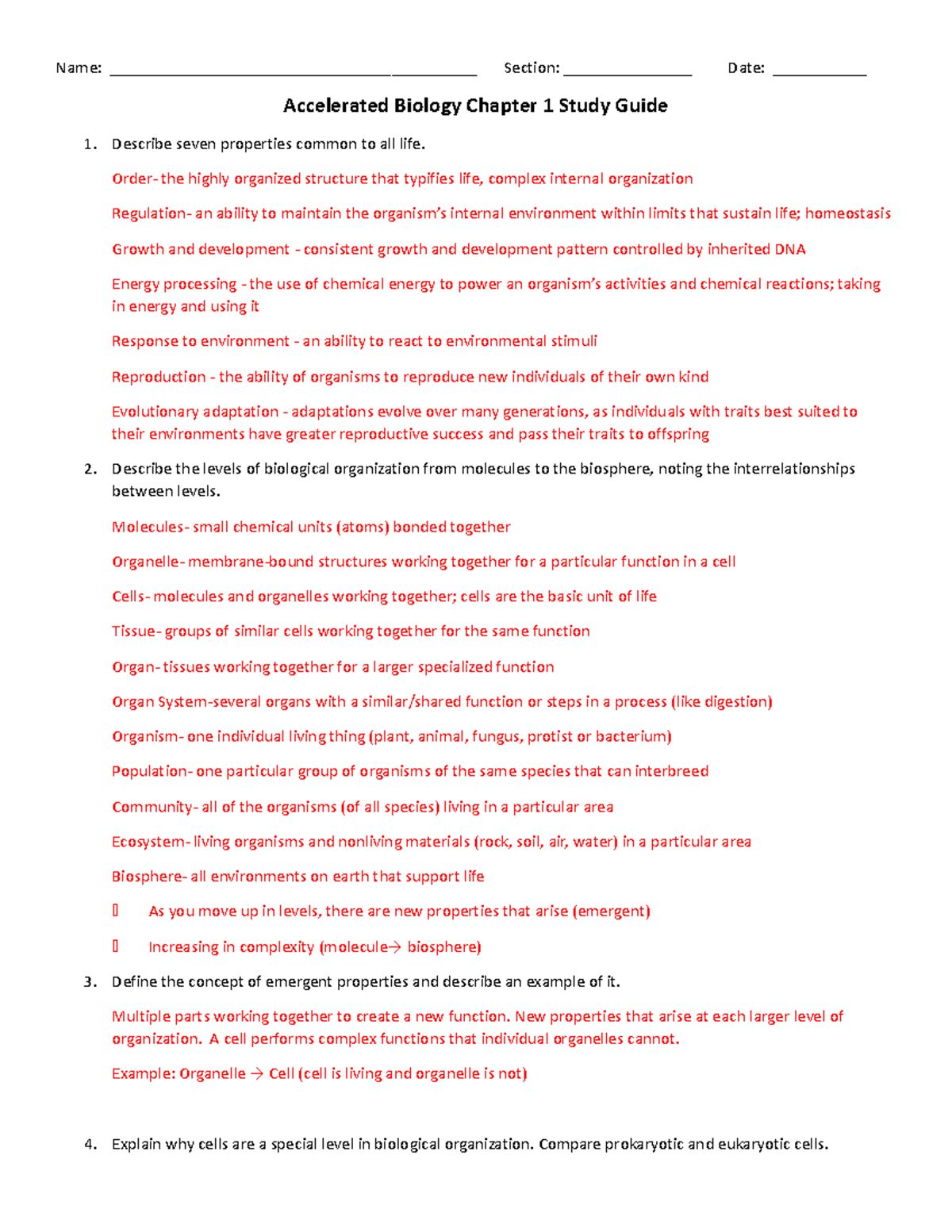 Ch 1 Study Guide Answers - Studocu