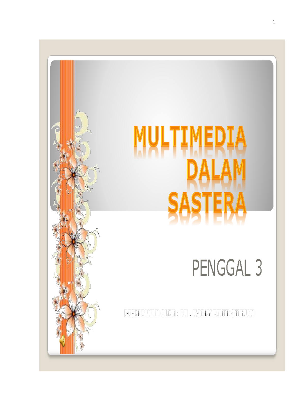 NOTA KMK SEM 3 - Gunakan sebaik mungkin - PENGGAL ISI KANDUNGAN ...
