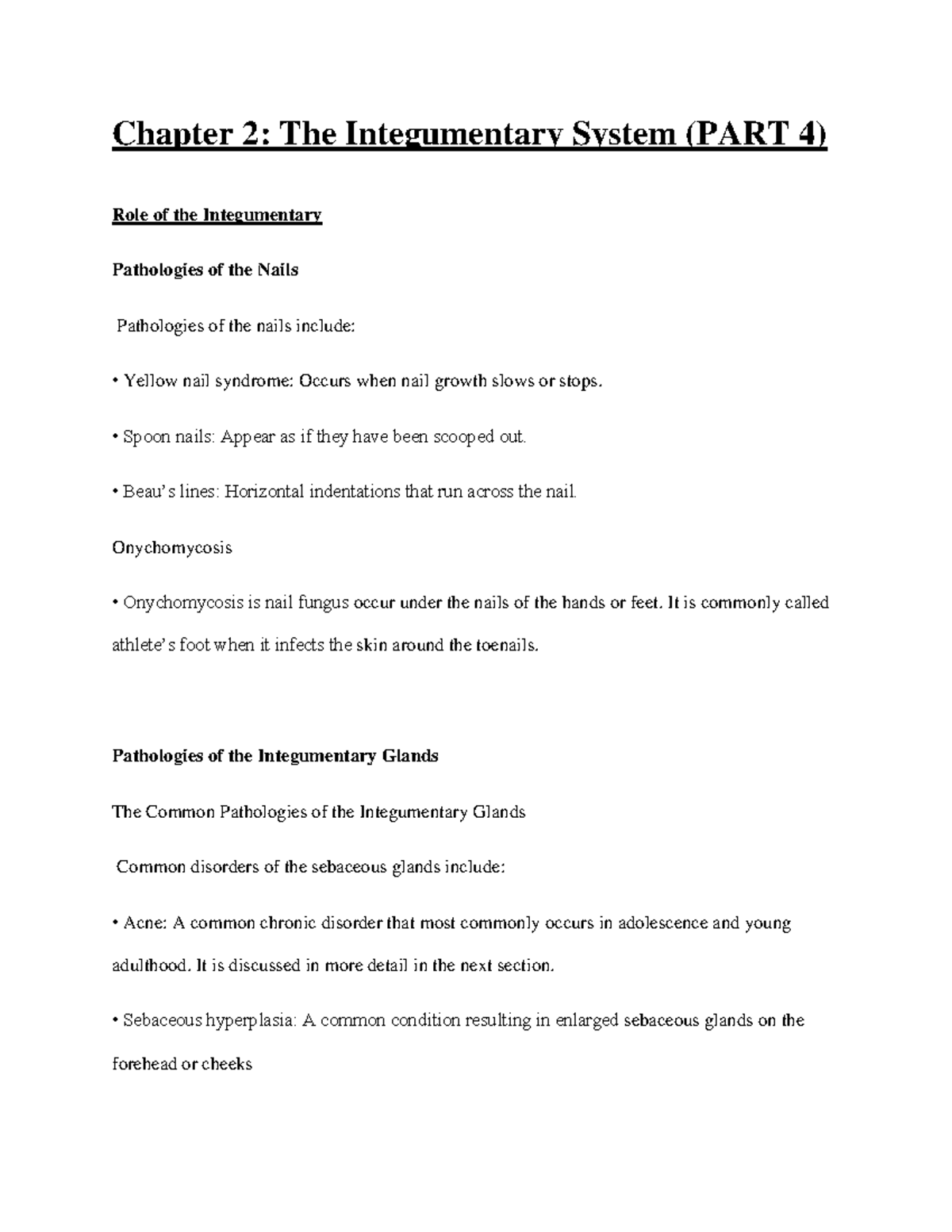 Chapter 2: The Integumentary System - Chapter 2: The Integumentary ...