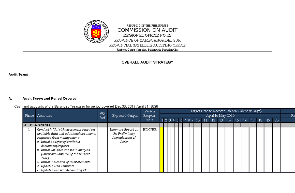 OAS - auditing - REPUBLIC OF THE PHILIPPINES COMMISSION ON AUDIT ...