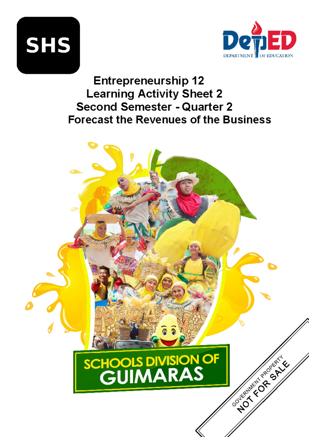 Entrepreneurship-Week-34 104624 - Entrepreneurship 12 Learning Activity ...