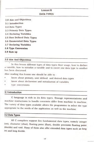 different types of functions - Bachelor of Computer Application - Studocu