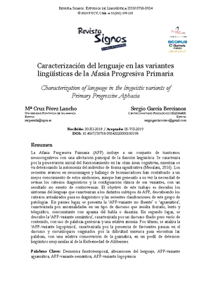 Diagnóstico del deterioro cognitivo vascular y sus principales ...
