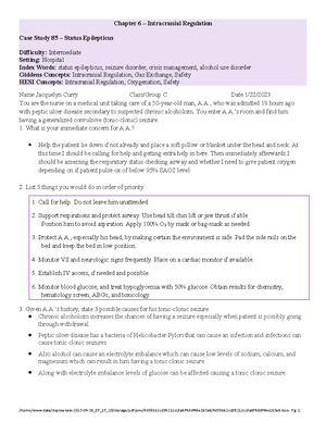 NUR 260 Nursing Care Map for hospice blank - Awake, alert, and oriented ...