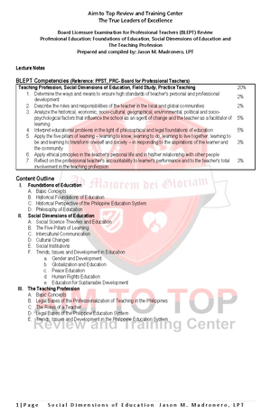 Lecture notes in Mathematics - Lecture notes in Mathematics Chapter 2 ...